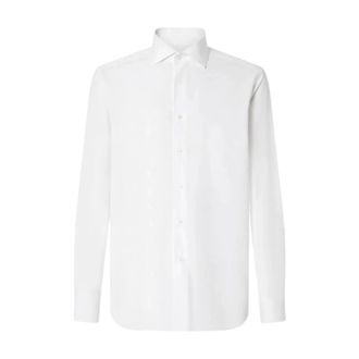 Corneliani Herren, Shirts, Wei&szlig;, LGr&ouml;&szlig;e