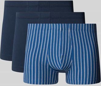 Schiesser Slim Fit Trunks aus Baumwoll-Mix im 3er-Pack