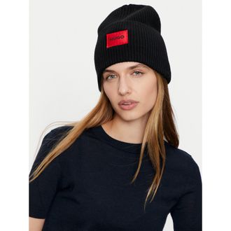 HUGO BOSS M&uuml;tze HUGO Saffa 50502579 Schwarz