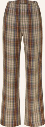 SoSUE Sosue Flanellhose Karoline gruen