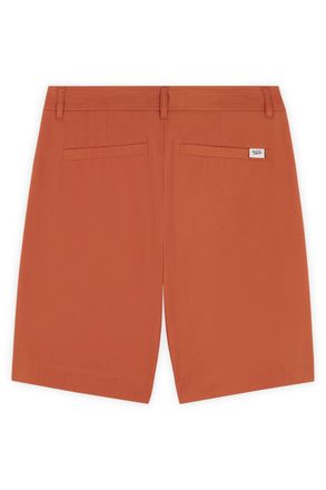 Maison Kitsun&eacute; Cotton Chino Shorts - Yellow
