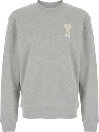 Ami Femme, Pulls, Gris, Taille: 36 FR Ami Sweaters