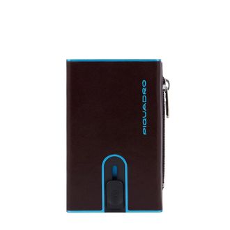 Piquadro Compact Wallet mit Schiebesystem und M&uuml;nz-Fach - - Accessories - Herren - Braun - ONE SIZE