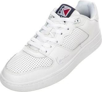 Karl Kani Femme, Chaussures, Blanc, Taille: 38 1/2 EU Scarpe Stringate Profilo Basso