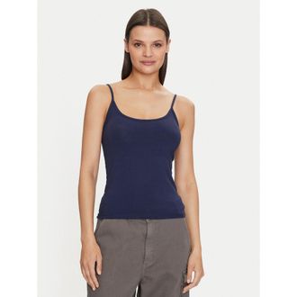 Gina Tricot Top 22470 Dunkelblau Slim Fit