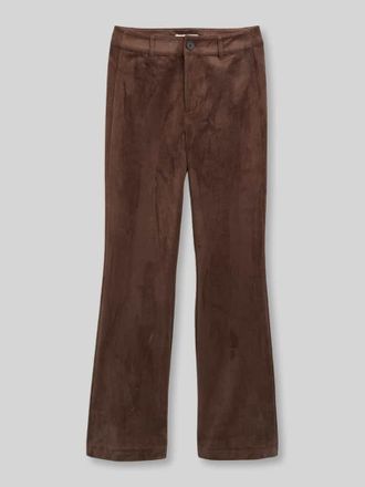 Tom Tailor Denim Regular Fit Leder- / Kunstlederhose mit Ges&auml;&szlig;taschen