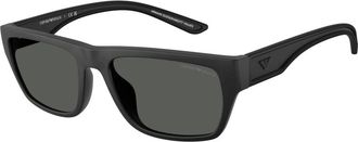 Emporio Armani Homme, Accessoires, Noir, Taille: 57 MM Ea4267U Lunettes de soleil