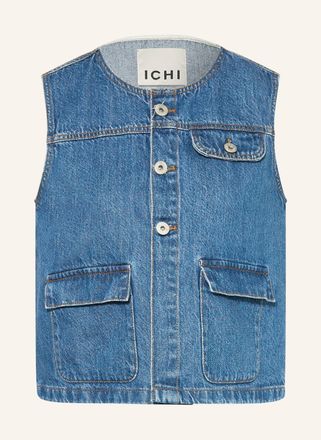 Ichi Jeansweste Ihpamila blau