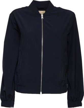 Woolrich Femme, Vestes, Bleu, Taille: 38 FR Bomber Vestes