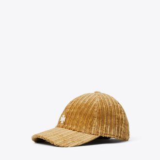 Tory Burch Baseballm&uuml;tze aus Kordsamt