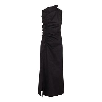 Ulla Johnson Demetria Taffeta Dress - - Dresses - Damen - Schwarzk - XS