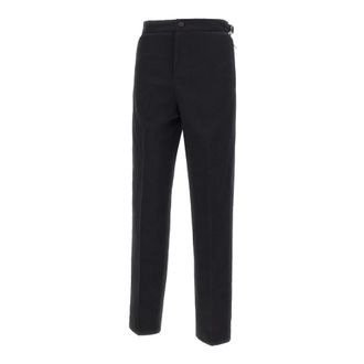 Casablanca Homme, Pantalons, Noir, Taille: M Pantalon Chino