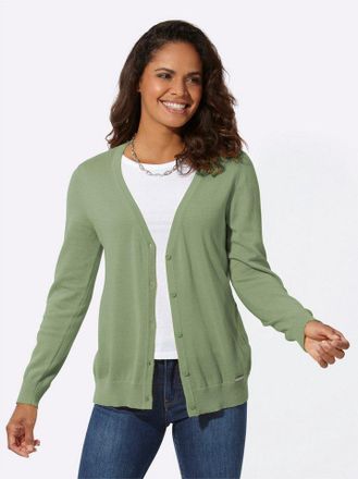 Witt Strickjacke Strickjacke Langarm Jersey