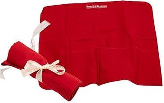 Robbe & Berking Range-couverts en tissu pour argent et argent&eacute;s. Prot&egrave;ge des rayures et pr&eacute;vient le ternissement. (6 grands compartiments)