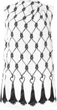 Genny Femme, Tops, Blanc, Taille: 40 FR D&eacute;bardeur