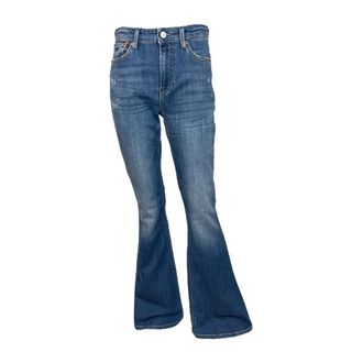 Denham Bootcut Stretch Denim Jeans Mid Blue - - Jeans - Damen - Blau - W25 L30