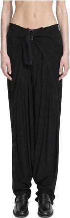 Marc Le Bihan Sarouel Indienne Longue Jambes - - Trousers - Damen - Schwarzk - M
