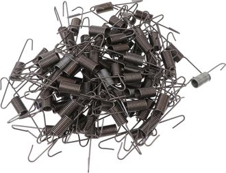 Cabilock 100 Stück Möbel Sofa Federhaken Aus Stahl Zugfedern Für Sofareparatur Vielseitiges Sofa Zubehör Für Zuhause Büro Und Hotel