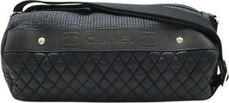 Chanel Sac Messenger Sport Pre-owned - Femme - Pre-owned - Noir - Taille: ONE Size