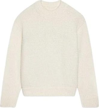 Jacquemus Homme, Pulls, Beige, Taille: XS Pull &agrave; dos logo