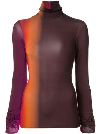 Ellery sweat Brut &agrave; col roul&eacute; - Multicolore