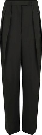 Max Mara Femme, Pantalons, Noir, Taille: 38 FR Pantalone lungo pinces Bautta