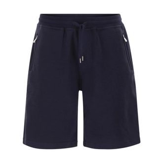 Brunello Cucinelli Shorts Cargo &agrave; Cordon - Homme - Shorts - Bleu - Taille: XL
