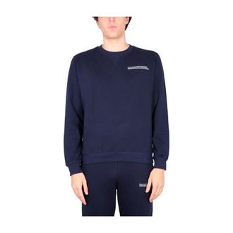 Ballantyne Logo-Print Baumwoll-Sweatshirt - - Sweatshirts & Hoodies - Herren - Blau - XL