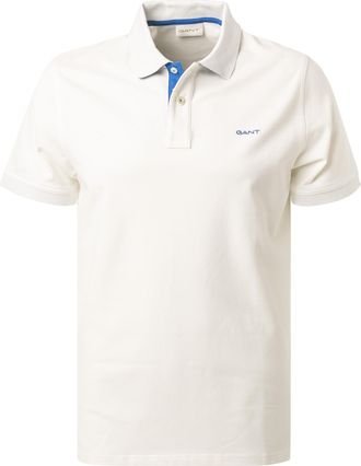 GANT Herren Polo-Shirt weiß