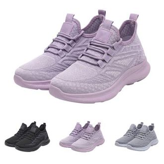 Generic Baskets athl&eacute;tiques pour femme - Chaussures de course &agrave; lacets - L&eacute;g&egrave;res et respirantes - Chaussures de tennis antid&eacute;rapantes - Pour le jogging, le fi
