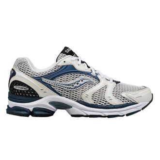 Saucony Triumph 4 Schuhe f&uuml;r Damen (Wei&szlig;/Marine)