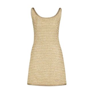 Miu Miu Damen, Kleider, Beige, SGr&ouml;&szlig;e