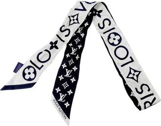 Louis Vuitton Pre-owned Vintage Scarf - Femme - Pre-owned - Blanc - Taille: ONE Size