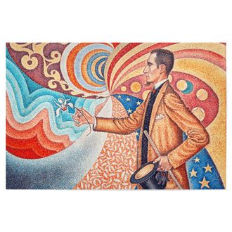 artboxONE Poster 90x60 cm Menschen Portr&auml;t von F&eacute;lix F&eacute;n&eacute;on - Bild Paul signac bildende Kunst bildmaterial