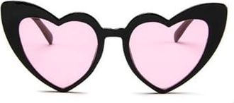 Generic Lunettes De Soleil Décoratives For Femmes, For Les Déplacements, Achats En Plein Air(Pink)