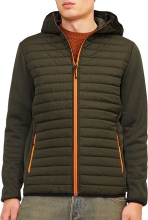 Jack & Jones Herren JjemGewatteerde Noos Jacke 12182242,Rosin/Detail:Set-in Sleeves and Marmelade Contrast,XL