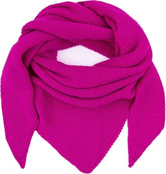 Glamexx24 Damenschal Herrenschal Halstuch dreieckstuch damen Warmer Strickschal aus Italien Weicher angenehm zu tragen