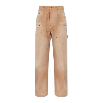 Dsquared2 Homme, Pantalons, Beige, Taille: 2XL Pantalon Cargo