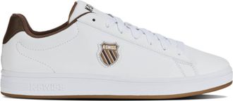 K-Swiss Herren Court Shield Sneaker, wei&szlig;, 45 EU