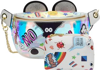 Mymo 2-IN-1-Tragetaschen-Set 2-IN-1-Tragetaschen-Set Frauen wei&szlig; mehrfarbig