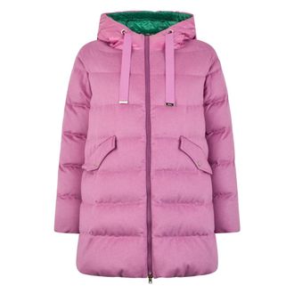 Herno Femme, Manteaux, Rose, Taille: 36 FR Veste Rembourr&eacute;e