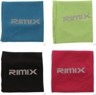 MERIGLARE 4 Paar Absorbierende Sportarmbänder für Männer Und Frauen, Dehnbar, Kühles Gefühl