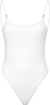 Dsquared2 Femme, Maillots de bain, Blanc, Taille: 40 FR Maillot de bain une pi&egrave;ce