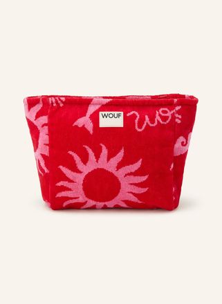 Wouf Wouf Kosmetiktasche Tulum rot