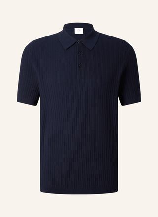 Bogner Strick-Polo-Shirt Tobias blau