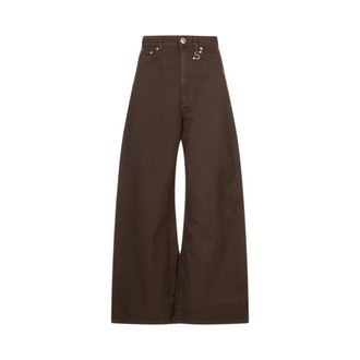 Sportmax Weite Jeans - - Jeans - Damen - Braun - W26