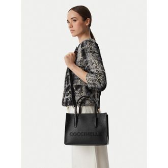 Coccinelle Handtasche Coccinelle UAK Coccinellemyrtha26 E1 UAK 18 01 01 Schwarz