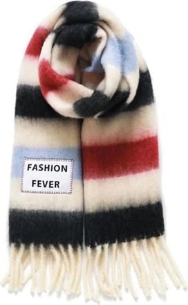 VERB TO DO Femme, Accessoires, Multicolore, Taille: ONE Size Scarf 185x30 Fashion Fever