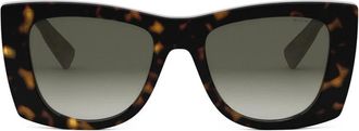 Bulgari unisex, Accessoires, Multicolore, Taille: 52 MM Roma Butterfly Lunettes de soleil