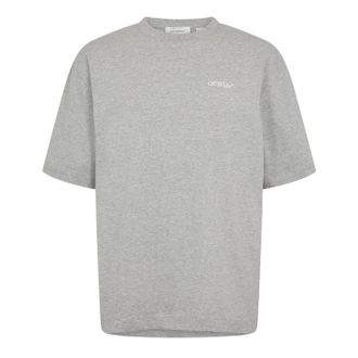 Off-white Off White - T-Shirt f&uuml;r Herren (Hellgrau)